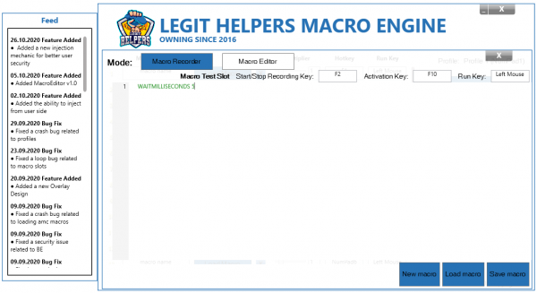 Macro Recorder & Editor - Undetected No Recoil Macros For ANY mouse